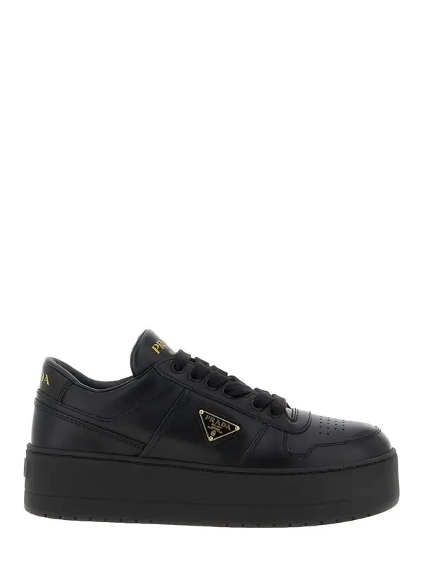 Prada Downtown Platform Sneakers - Black