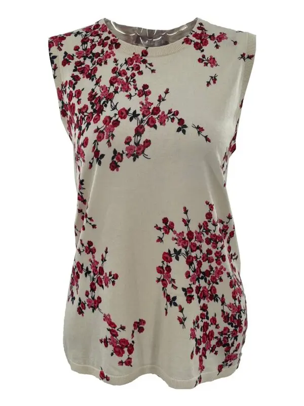 Max Mara Sleeveless Knitted Vest - Gray