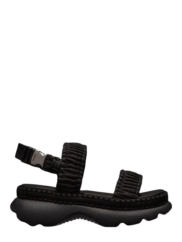 Moncler Belay Woven Sandals - Black