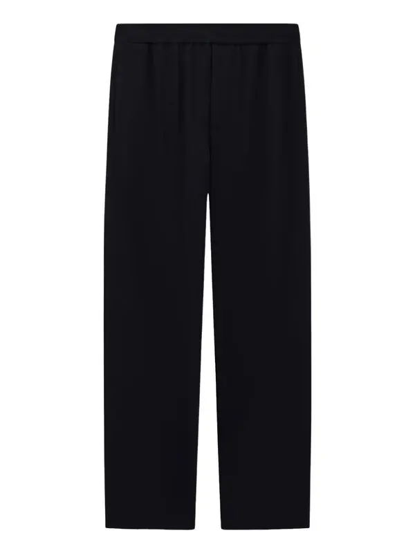 Giorgio Armani Travel Wide-leg Pants - Black