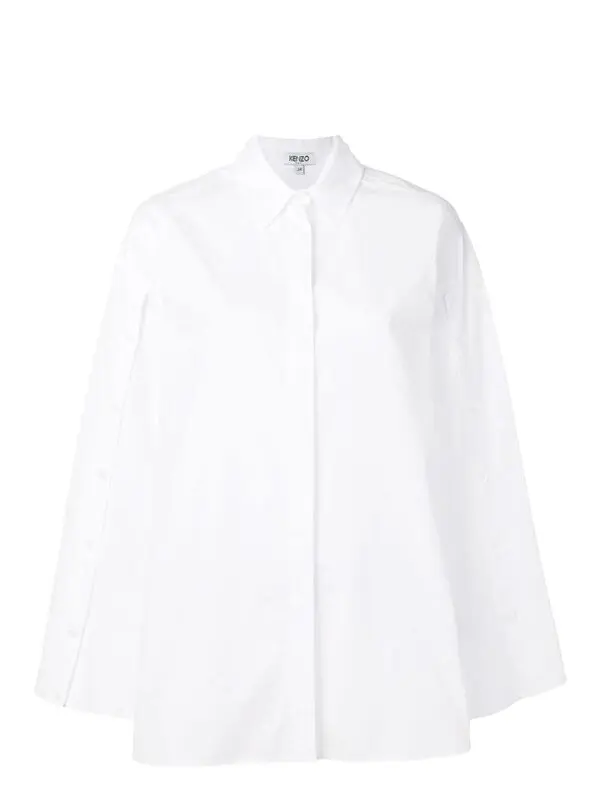 Kenzo Kimono Sleeve Shirt - White