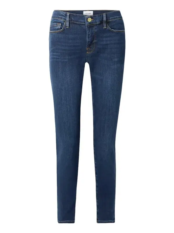 FRAME Straight Cut Jeans - Blue