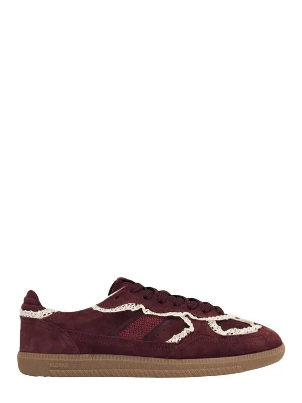 ALOHAS Crochet Detail Low-top Sneakers - Crochet Wine