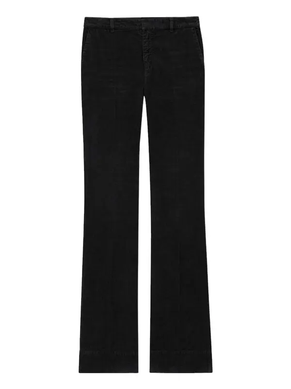 Saint Laurent Low-rise Bootcut Pants - Black
