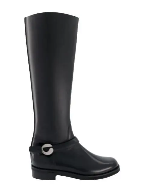 Coperni Belt Cavalier Boots - Black