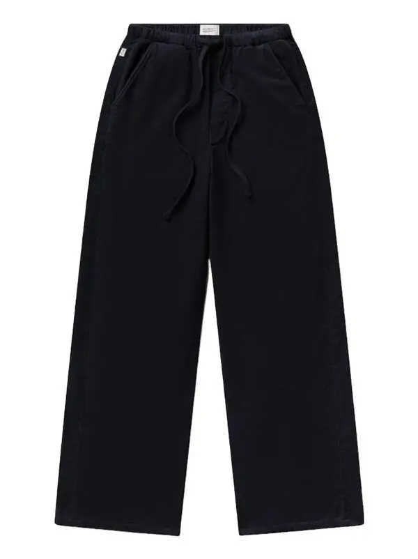 Citizens Of Humanity Aurora Pull-on Baby Corduroy Wide-leg Pants - True Navy