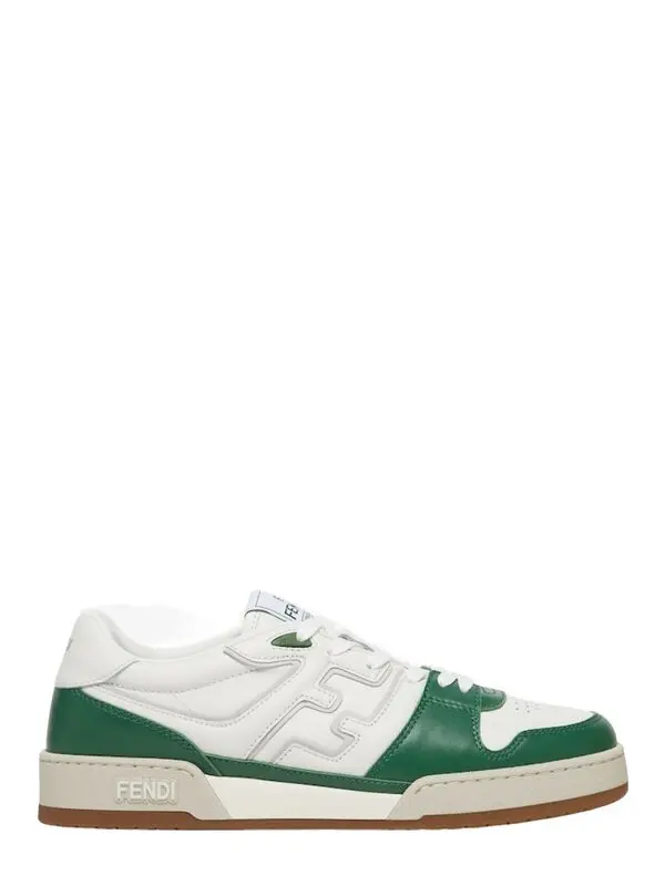 Fendi Match Low-top Sneakers - White