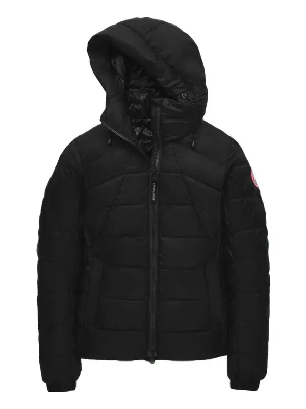 Canada Goose Abbott Zipped Puffer Coat - Black