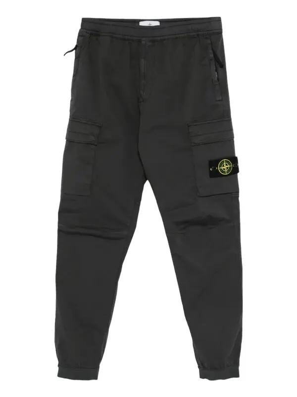Stone Island Cargo Pockets Trousers - Leaden