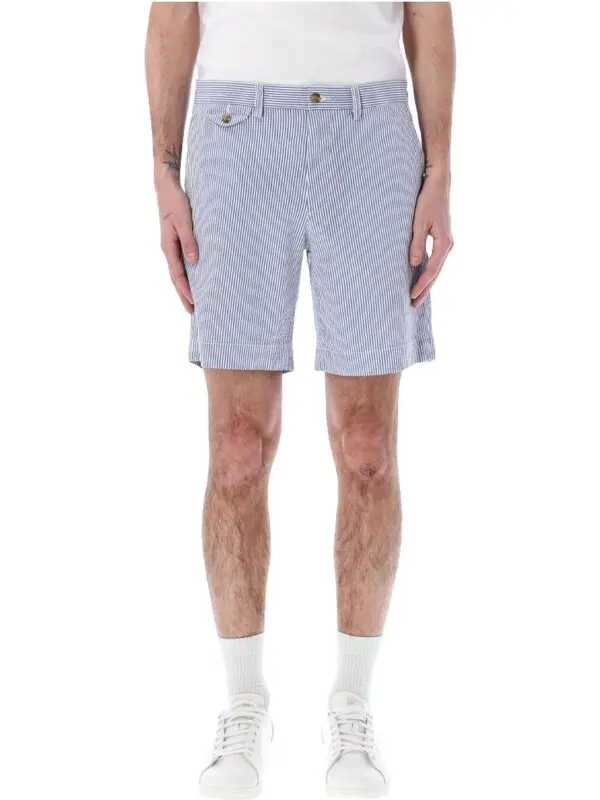 Polo Ralph Lauren Mid-rise Striped Shorts - Multicolor