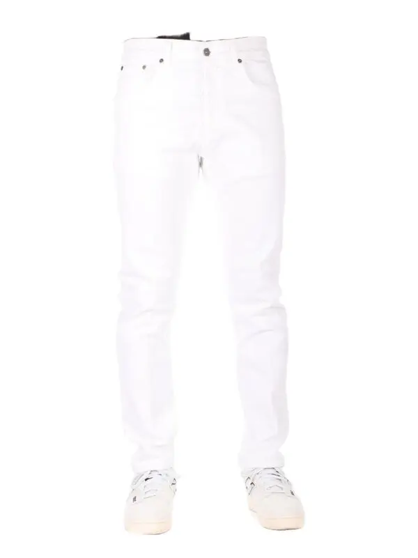 DONDUP Slim Fit Jeans - White
