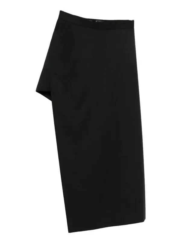 VIVIENNE WESTWOOD Infinity Asymmetric Maxi Skirt - Black