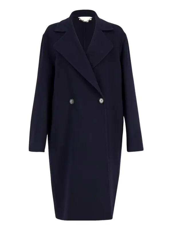 Stella McCartney Double-breasted Coat - Black