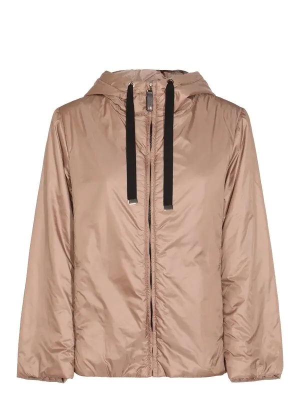 Max Mara Greenh Hooded Jacket - Grey Dove