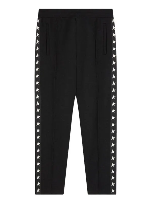 GOLDEN GOOSE Star Tape Sweatpants - Black