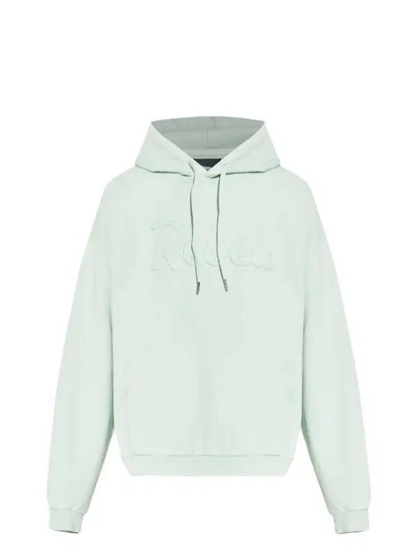 Dsquared2 Rebels Relaxed Fit Embroidered Hoodie - White