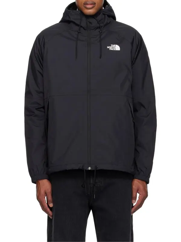 The North Face Antora Zip-up Hooded Rain Jacket - Tnf Black