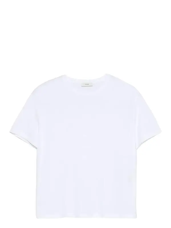 TOTEME Short-sleeved Crewneck T-shirt - White