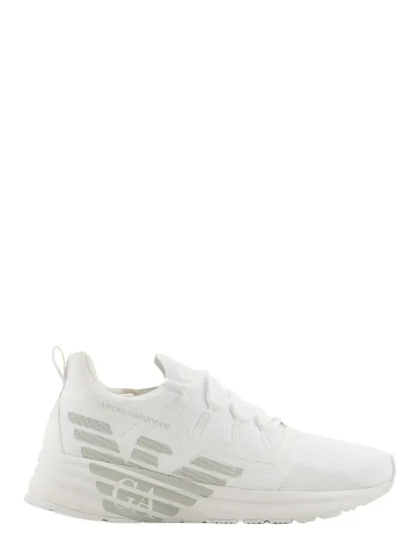 EA7 Lace-up Sneakers - White