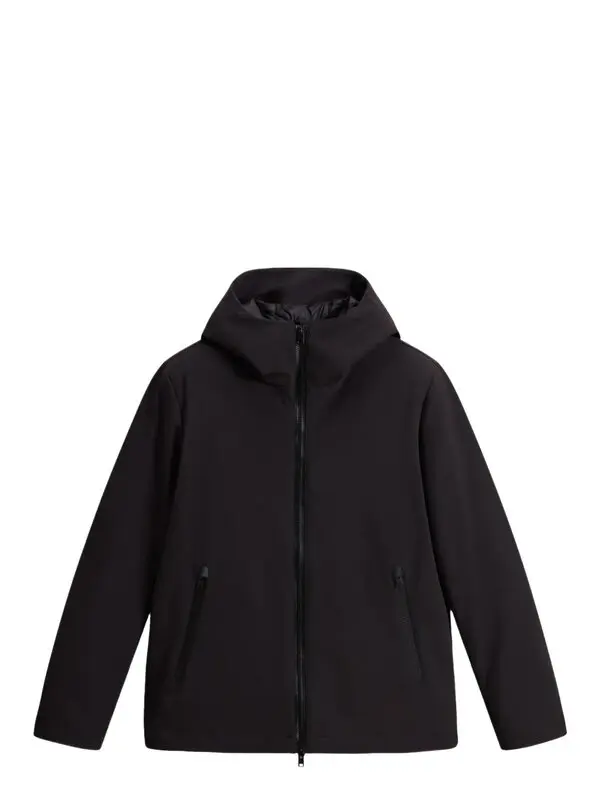 Woolrich Hooded Down Jacket - Black