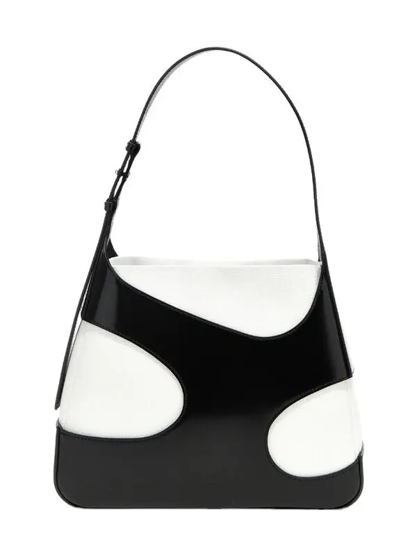 FERRAGAMO Cut Out Shoulder Bag - Black