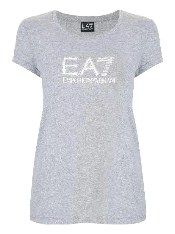 EA7 Logo T-shirt - White