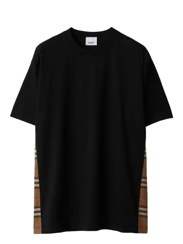 Burberry Short Sleeve T-shirt - Black
