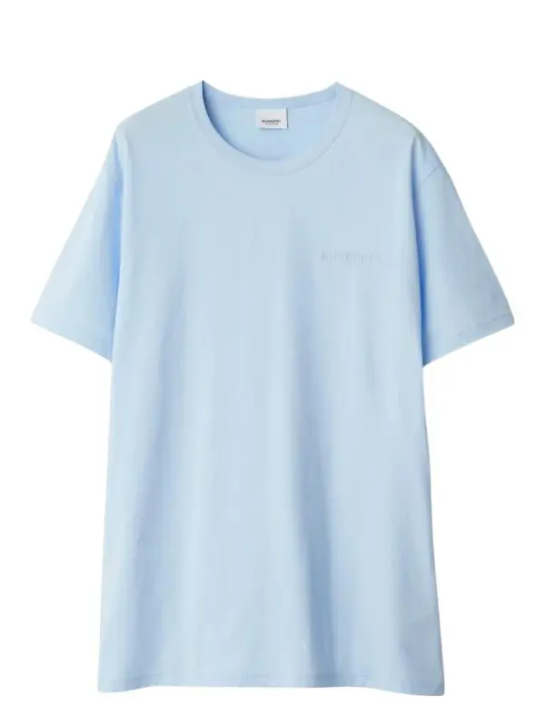 Burberry Cotton T-shirt - Blue