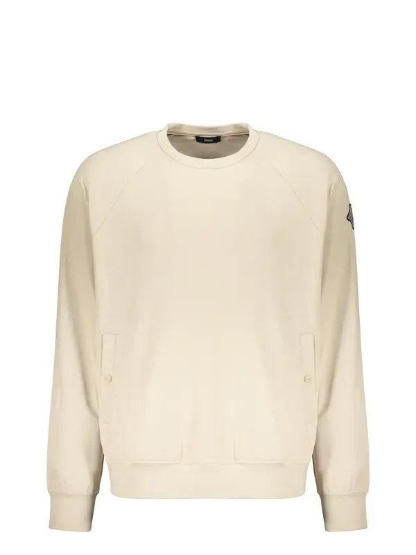 Herno Crew-neck Pocket Sweatshirt - Nude
