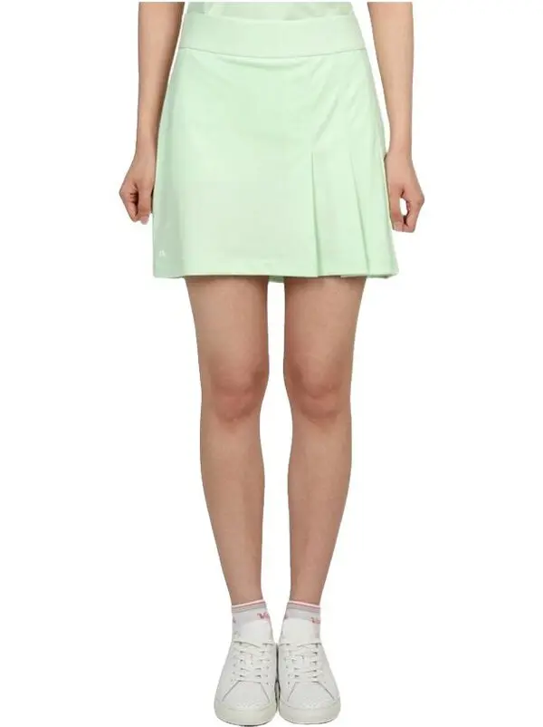 J. Lindeberg Pleated Midi Skirt - White
