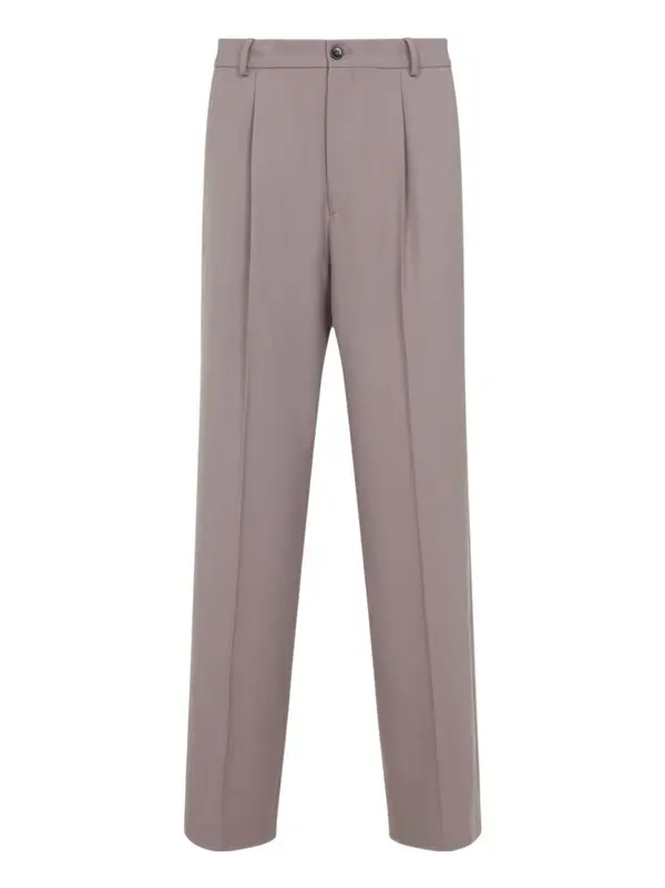 Dries Van Noten Penrud Pleated Trousers - Light Lilac