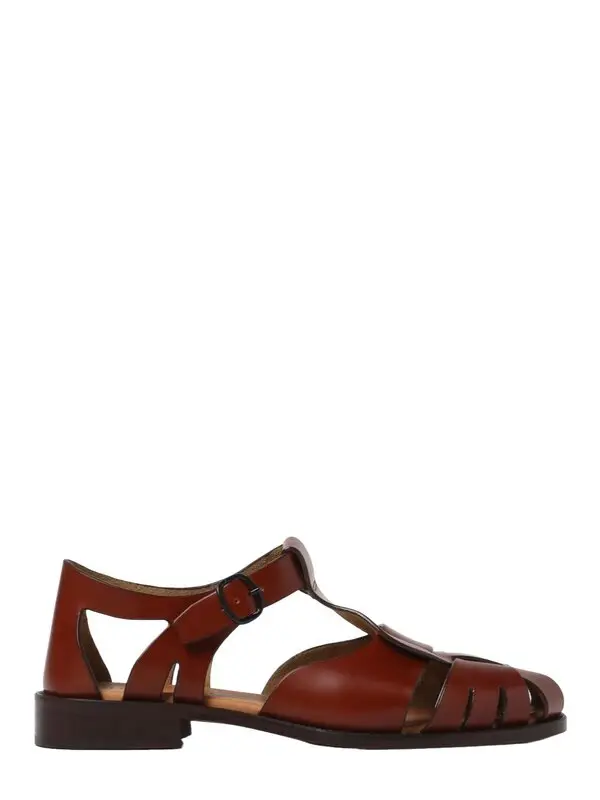 Hereu Pesca Fisherman Sandals - Red