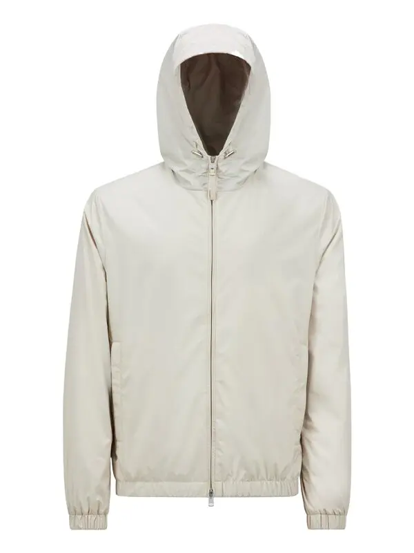 Moncler Domene Hooded Windbreaker - White
