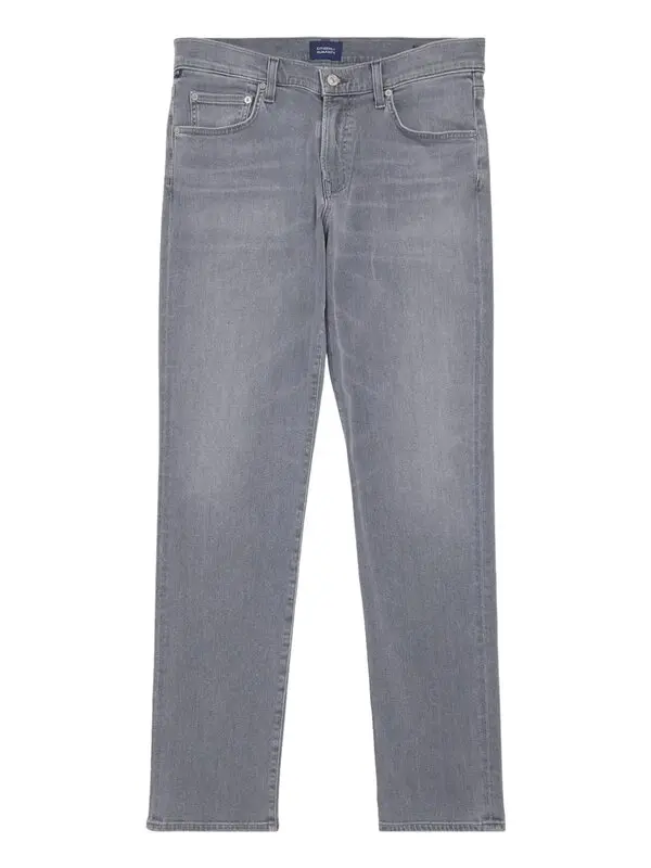 Citizens Of Humanity Belt Loops Five Pocket Jeans - Gray