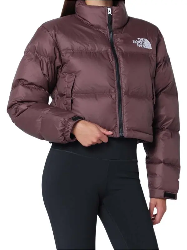 The North Face 1996 Retro Nuptse Cropped Down Jacket - Black
