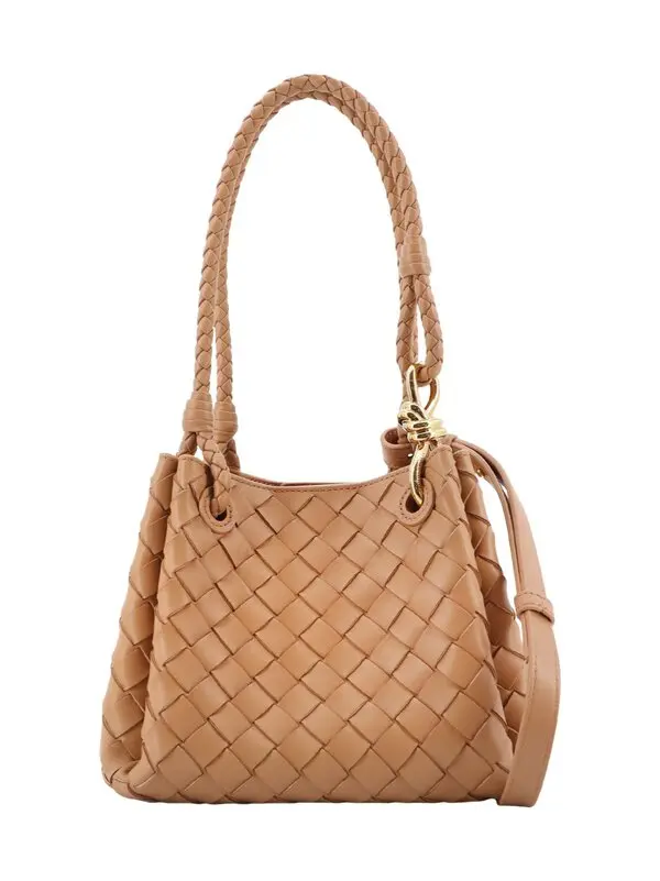 Bottega Veneta Small Parachute Bag - Nude