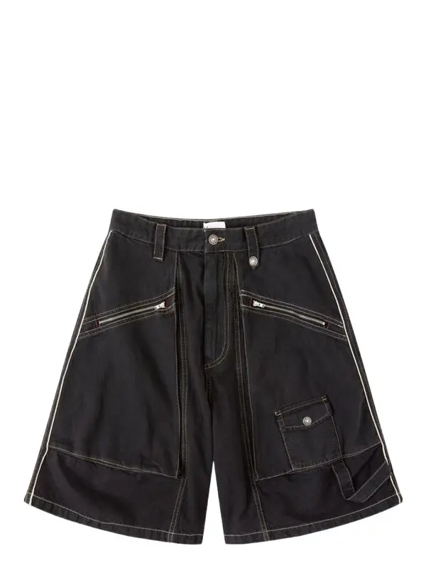 Isabel Marant Étoile Peio Denim Bermuda Shorts - Black