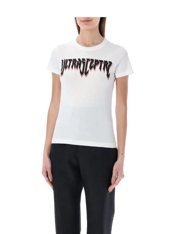 Raf Simons Logo Print T-shirt - White