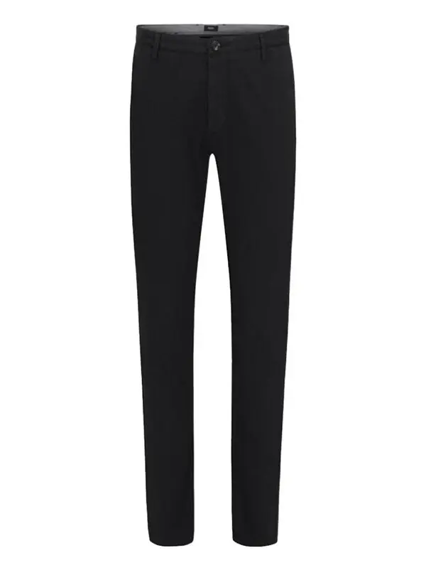 Hugo Boss Logo Casual Pants - Black