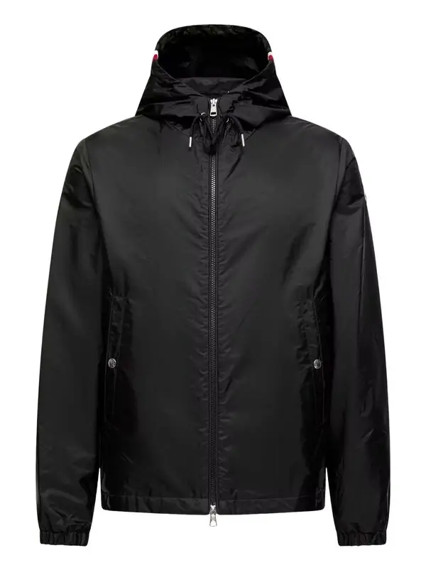 Moncler Grimpeurs Hooded Zip-up Windbreaker - Black