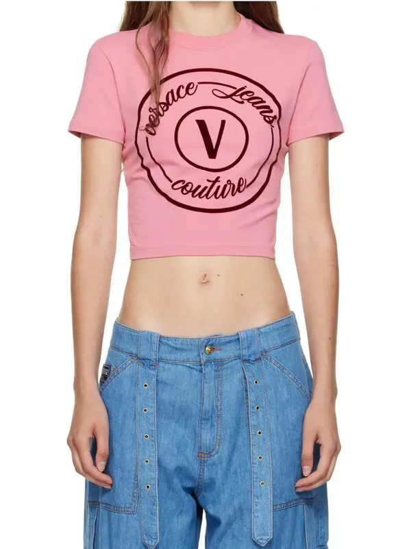 Versace Logo T-shirt - Pink