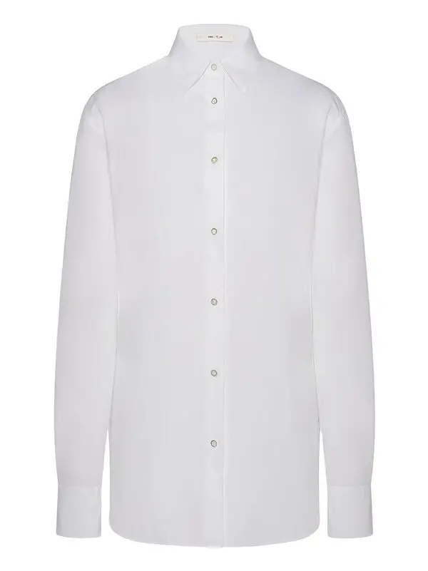 THE ROW Long Sleeve Shirt - White