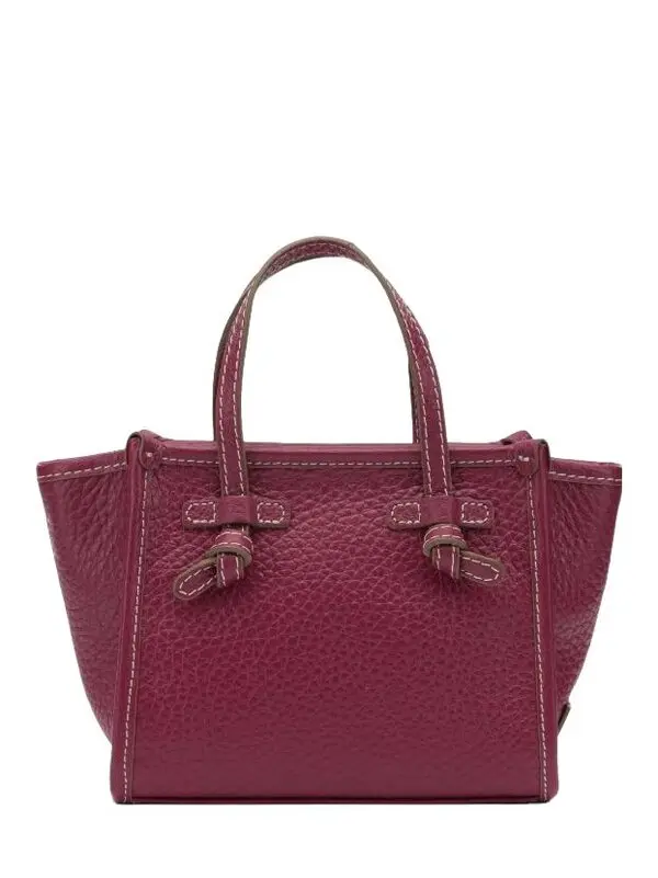 GIANNI CHIARINI Miss Marcella Top Handle Bag - Purple-red