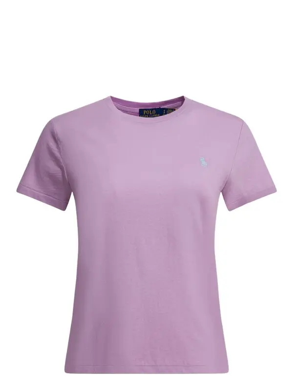 Polo Ralph Lauren Logo Crewneck T-shirt - Purple