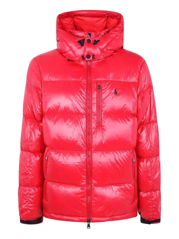 Polo Ralph Lauren Hooded Puffer Jacket - Red