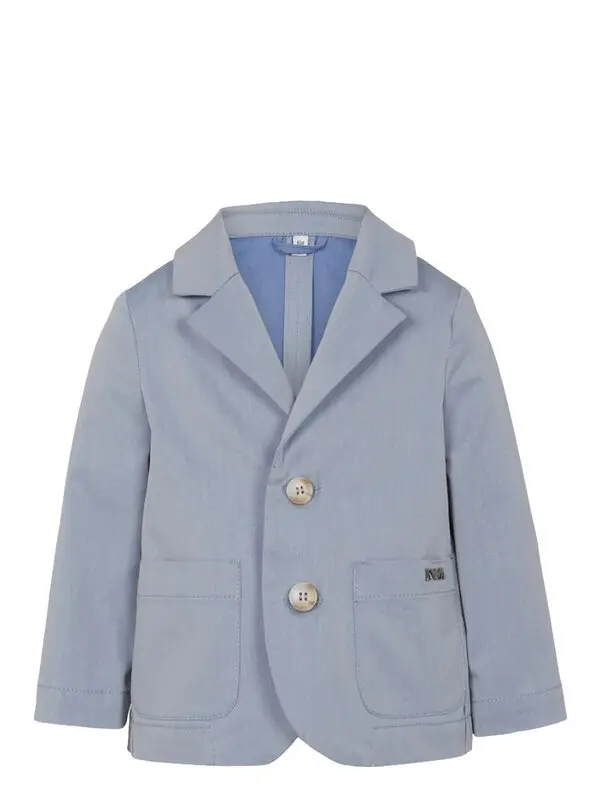 Emporio Armani Single-breasted Casual Jacket - Gray