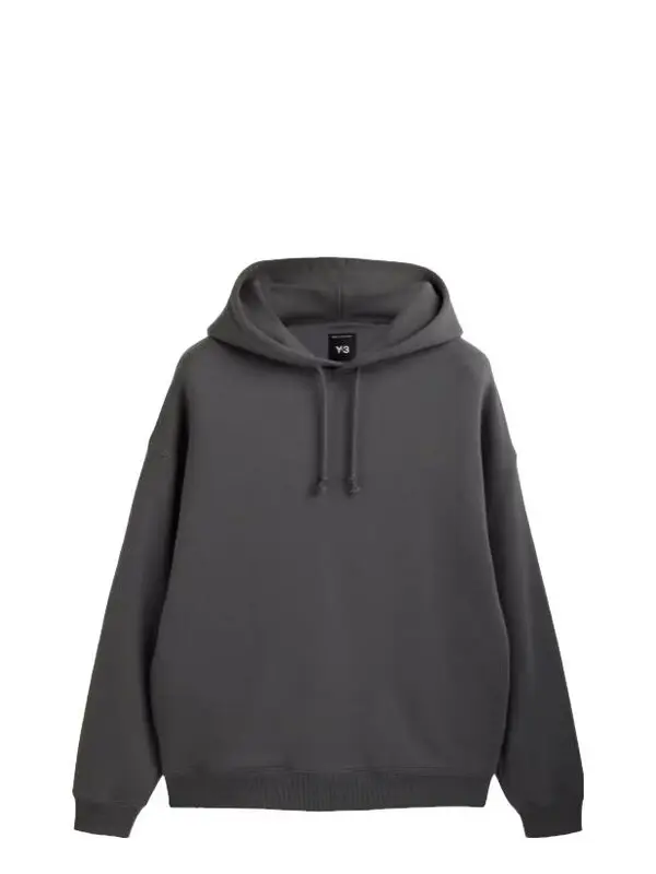 Y3 Oversized Graphic Hoodie - Granite