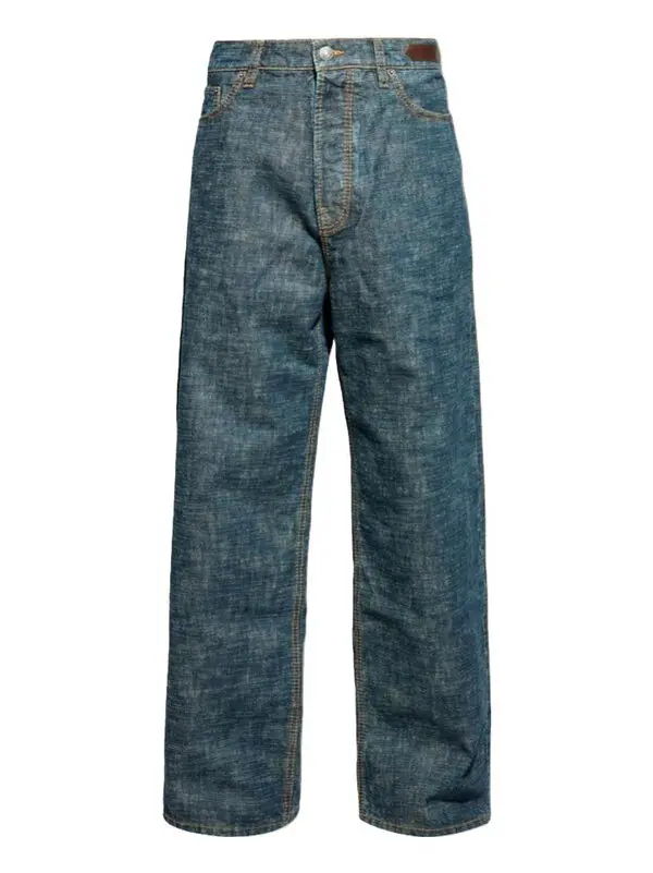 LANVIN Wide-leg Jeans - Blue