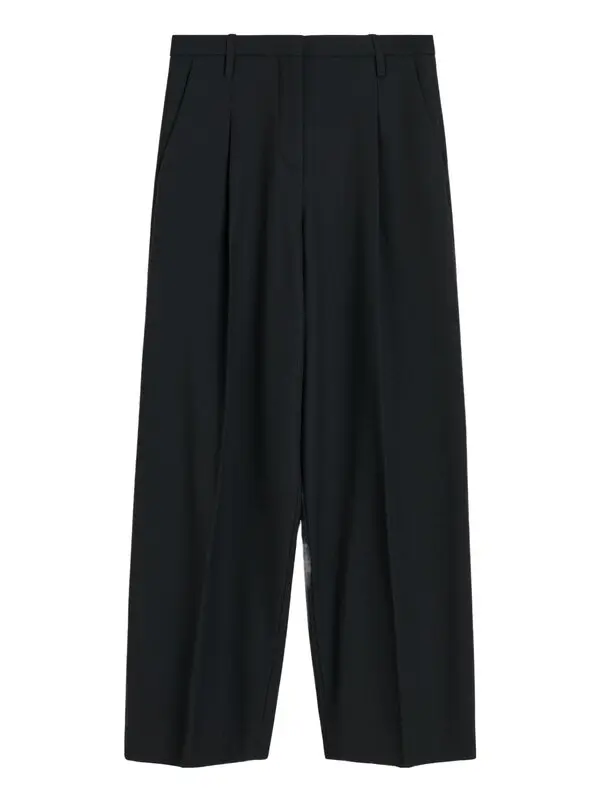 BY MALENE BIRGER Elsa Pleated Wide Leg Pants - Black