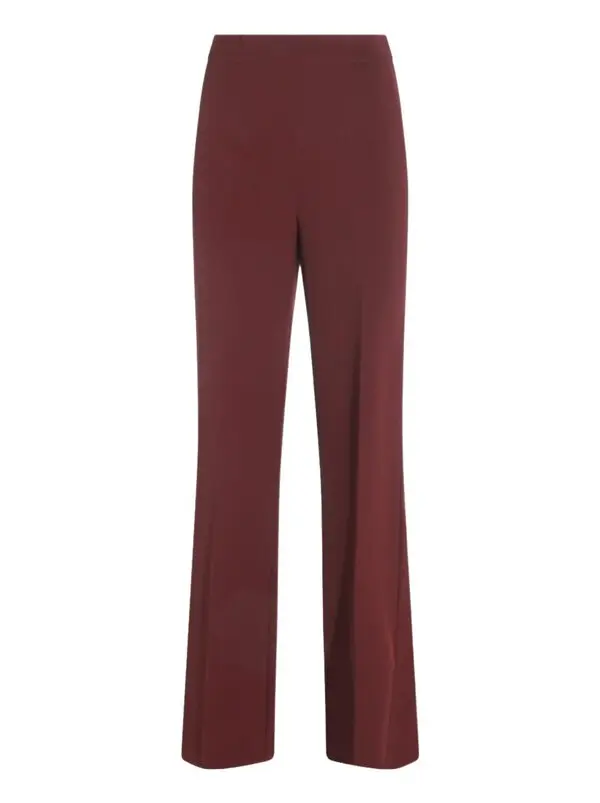 TWINSET Pull-on Trousers With Horn Detail - Red